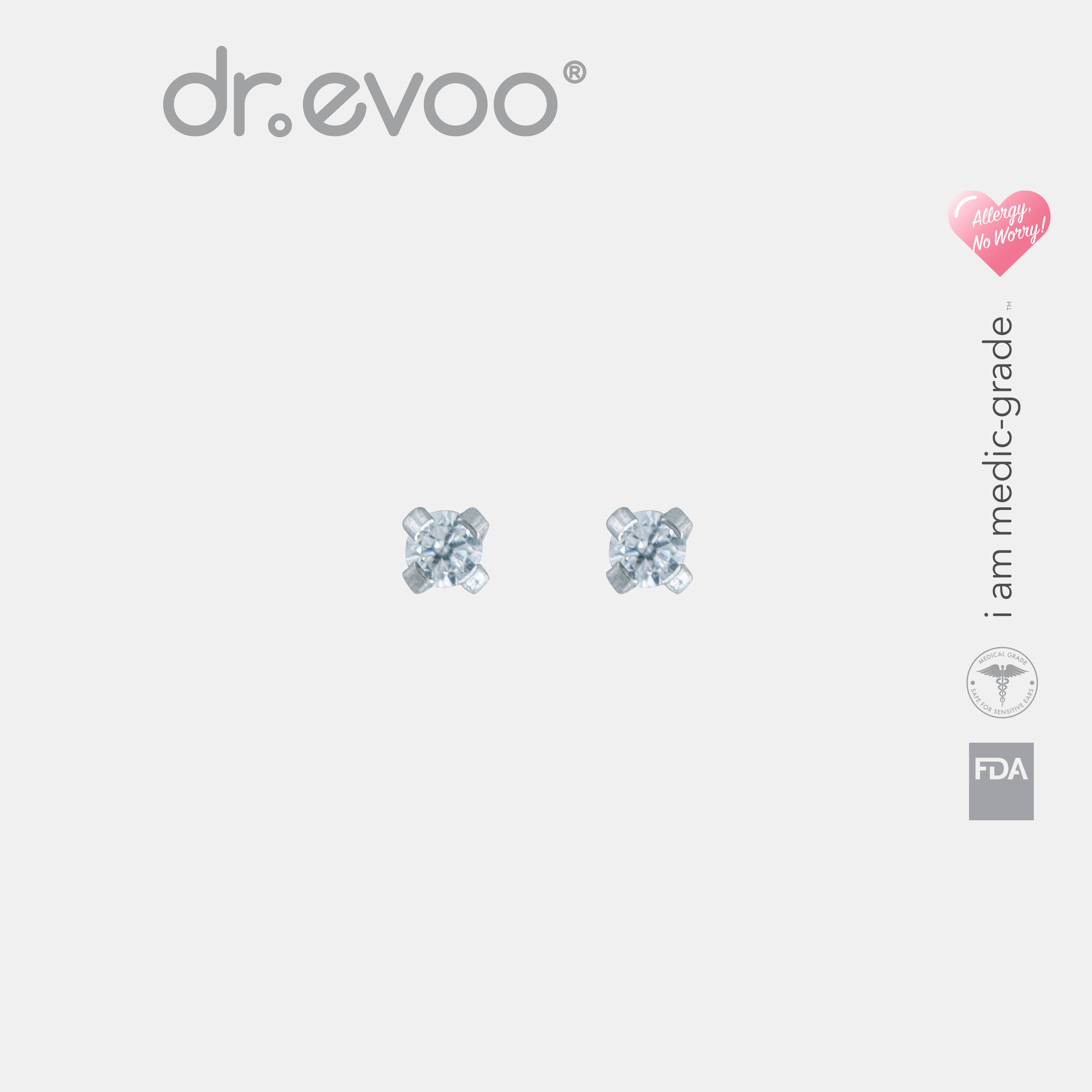 White Round Crown - 2mm SS – dr.evoo® official partners